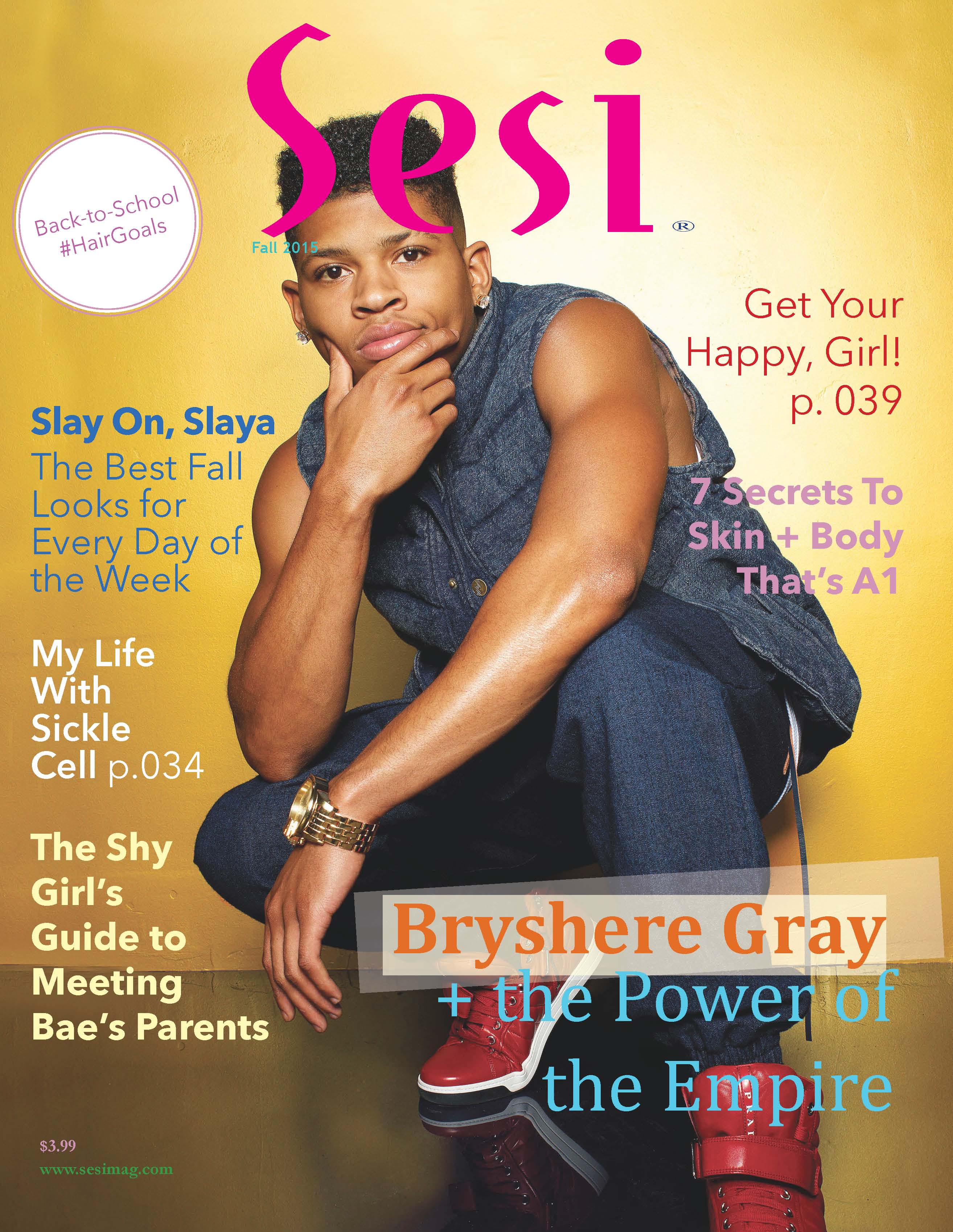 Bryshere Gray is Our Fall Cover Star!